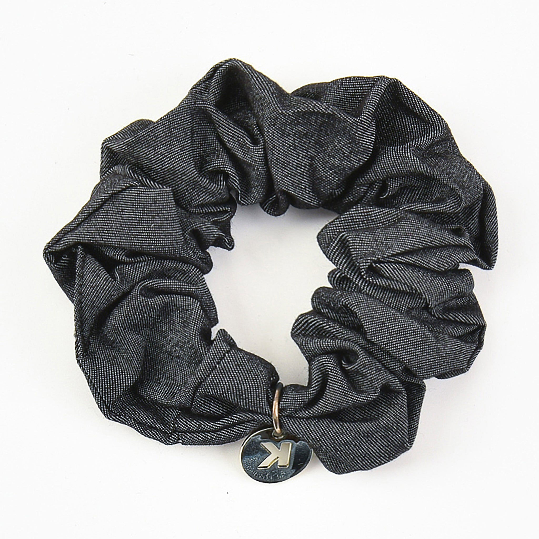 Denim Charm Scrunchie – Kidichic