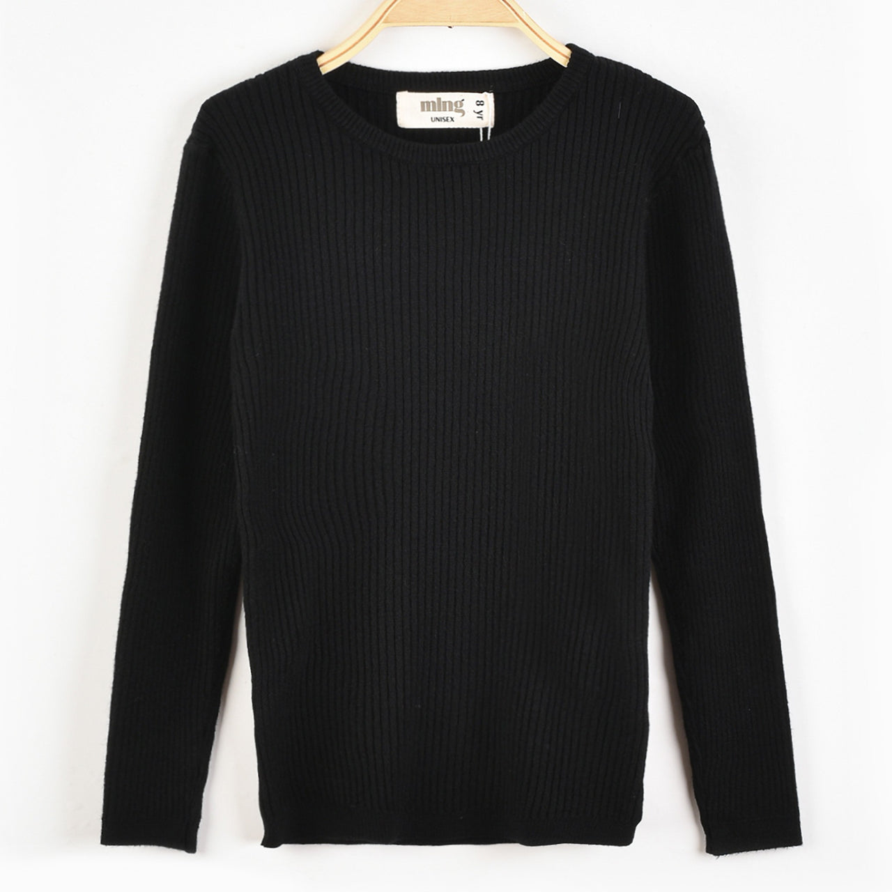 Melange Basic Rib Knit Top – Kidichic