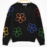 Girls Flower Sweater – Kidichic
