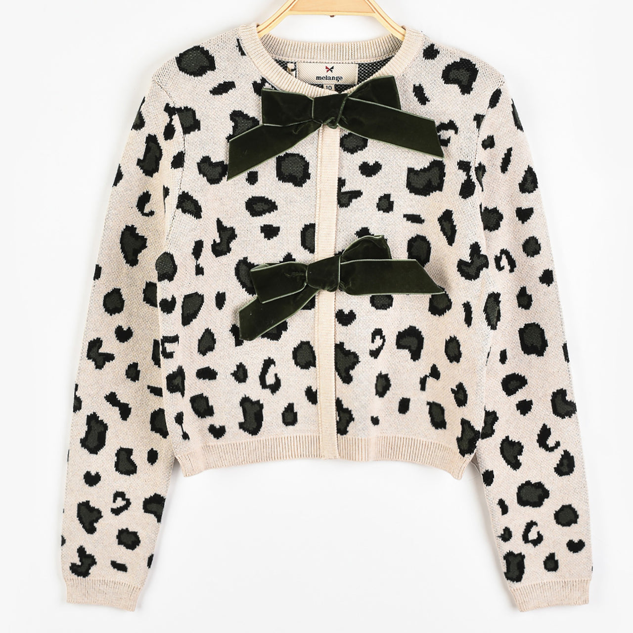 Melange Leopard Cardigan – Kidichic