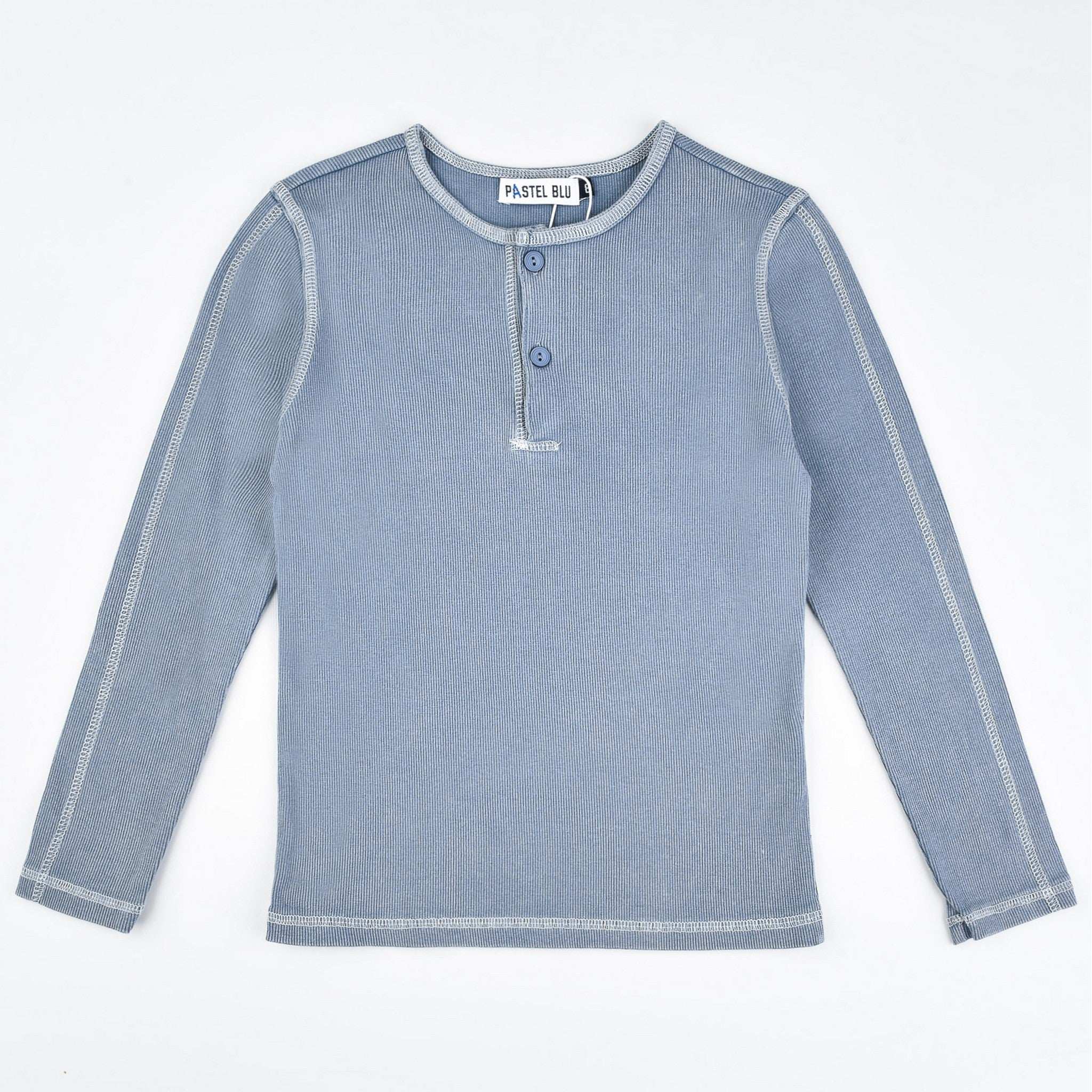 Girls L.S Wash Rib Shirt – Kidichic