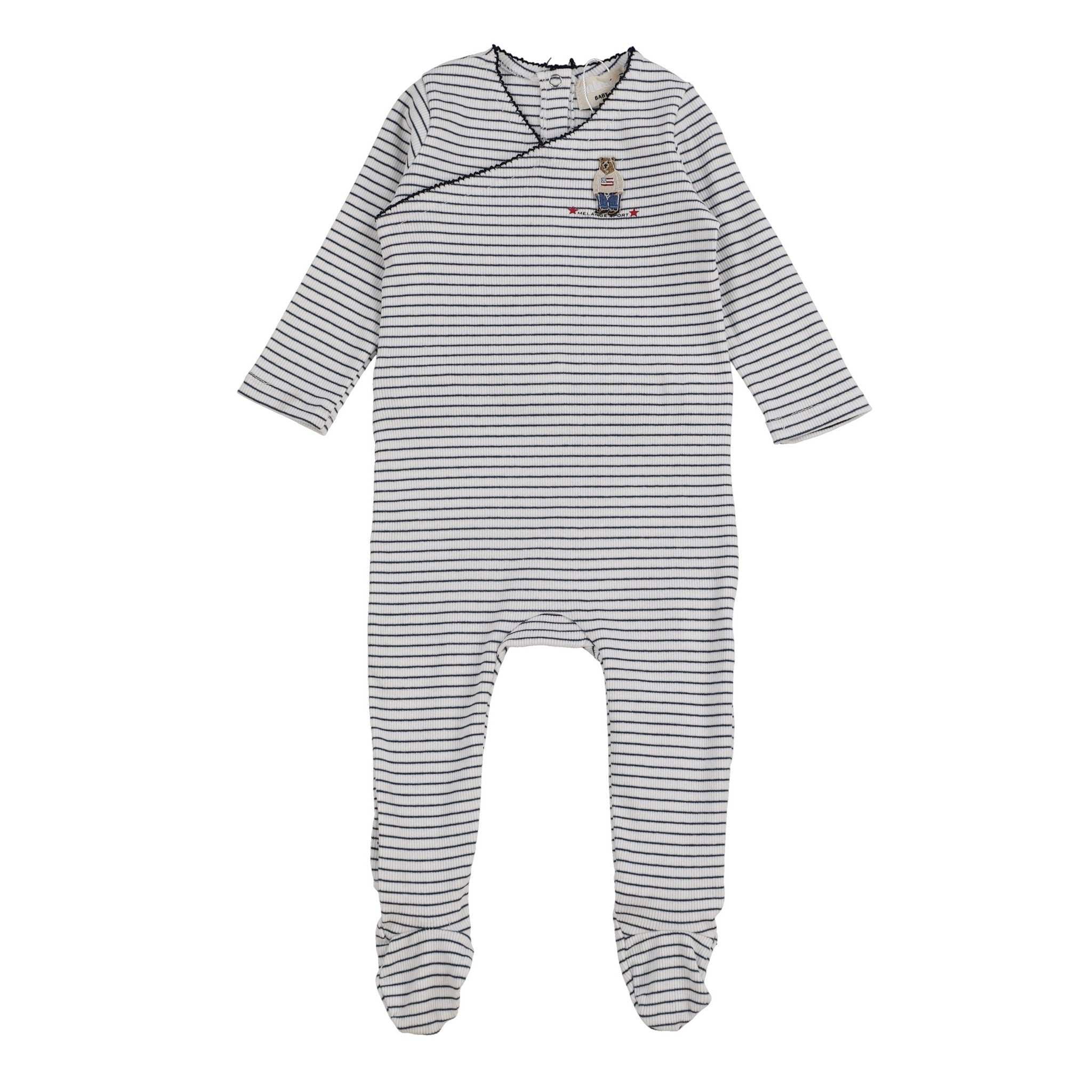 Melange Stripes Stretchie – Kidichic