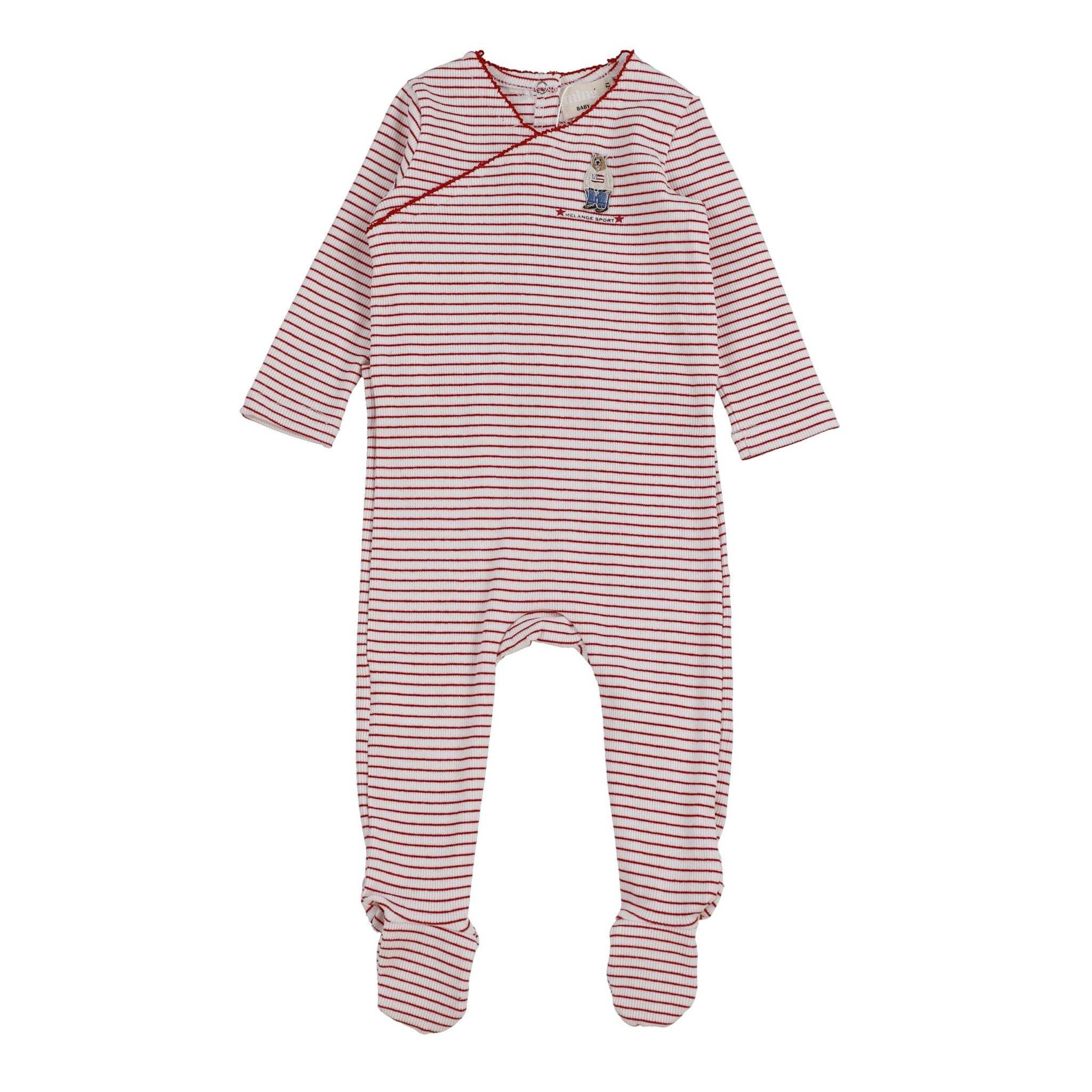 Melange Stripes Stretchie – Kidichic