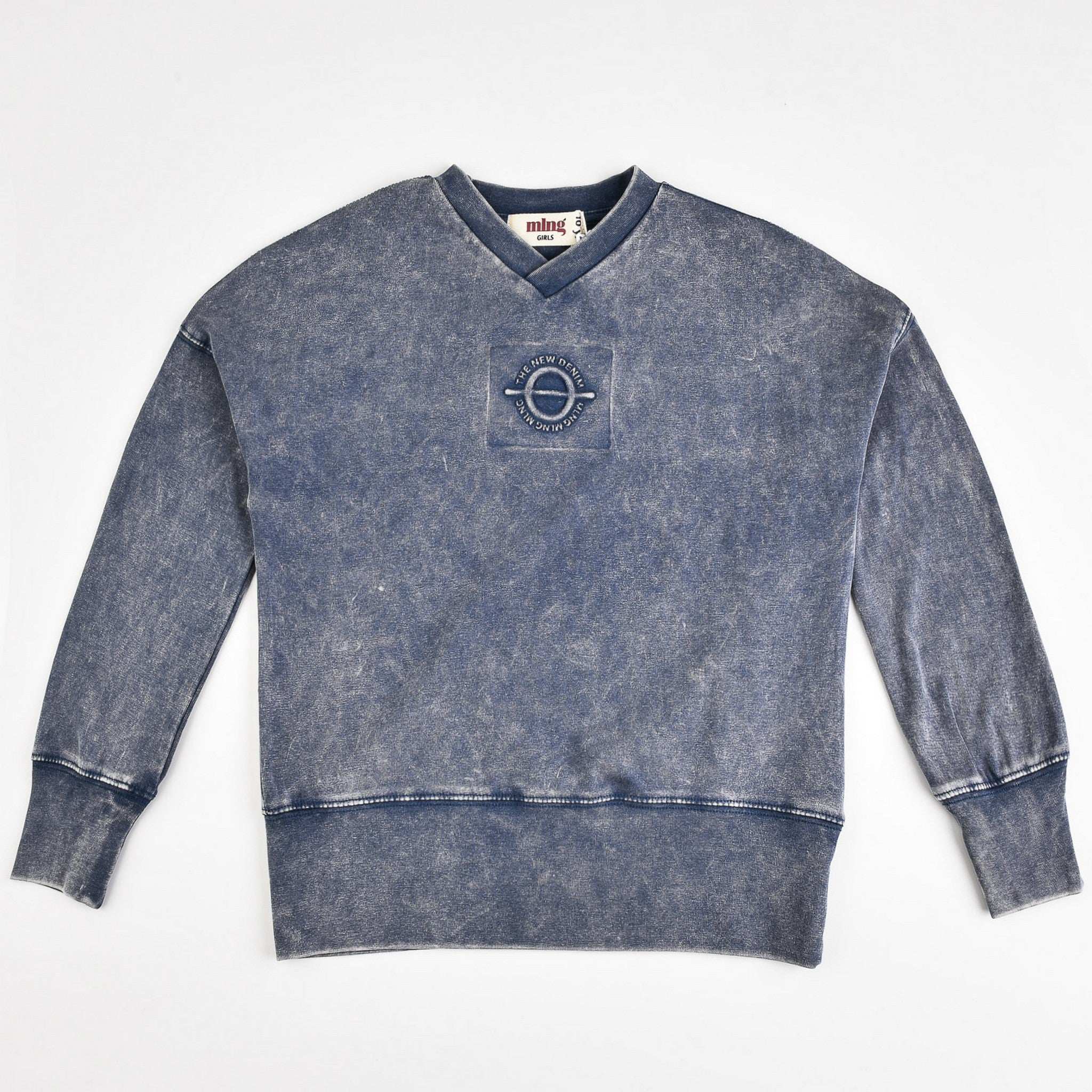 Melange Denim Wash Shirt – Kidichic